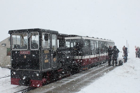 The first running of the Snowdon Mountain Railway | Garmendale